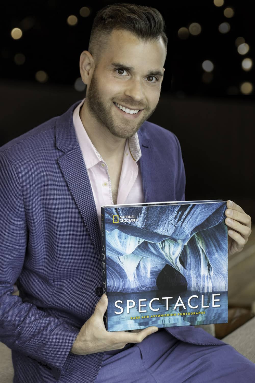 Clane Gessel on the cover- National Geographic Spectacle - Nat Geo Book